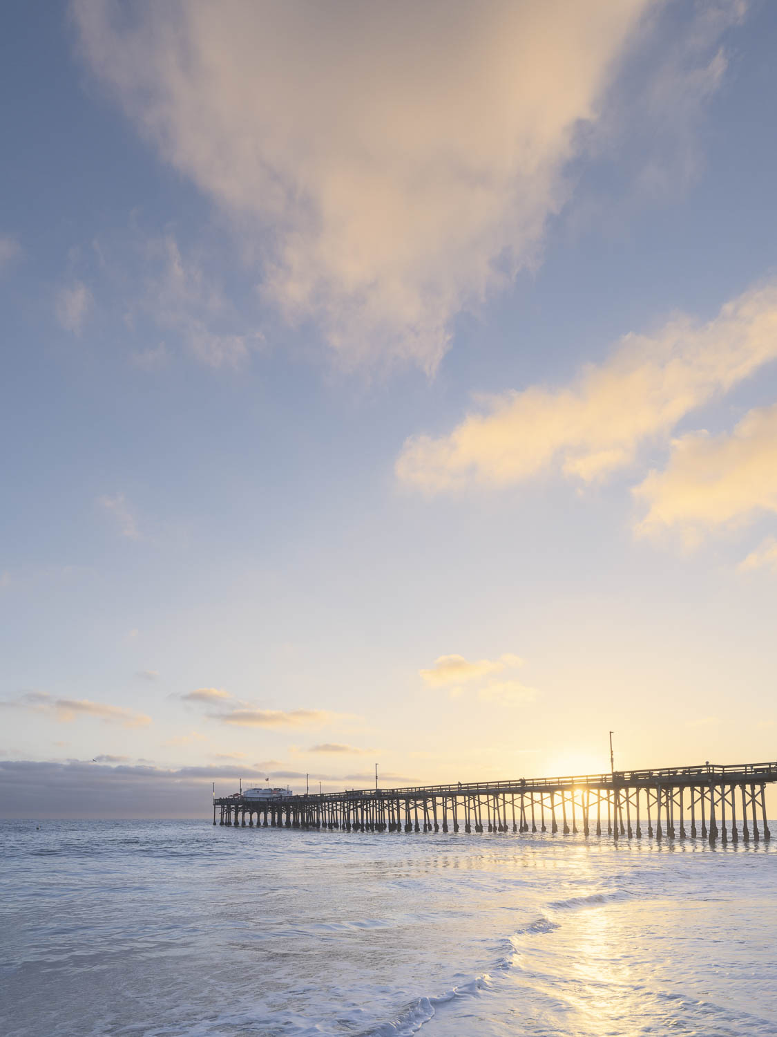 Balboa Pier, Newport Beach, Sunset – Pacific Coast Gallery + Home